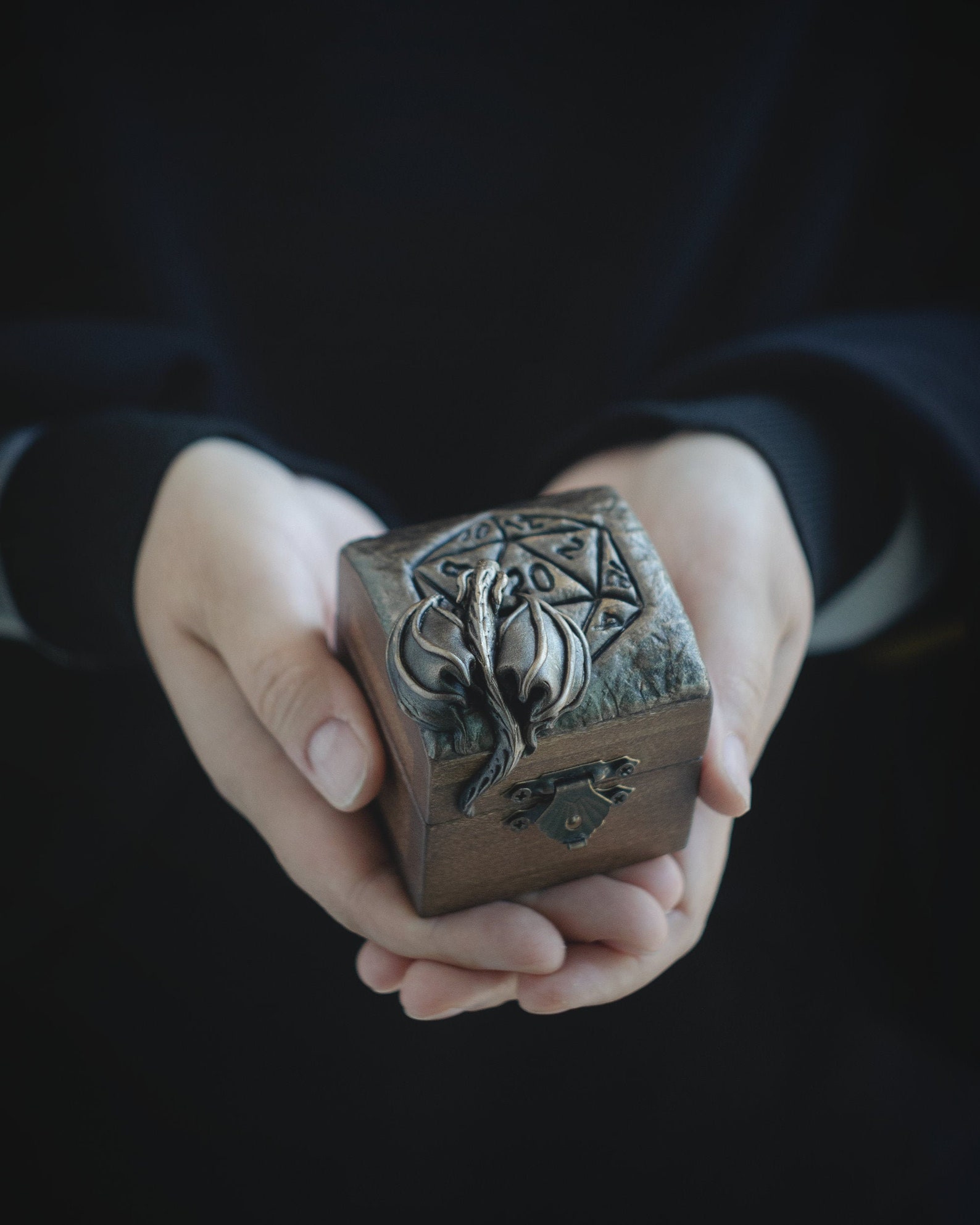 Dragon Ring Box D20 Dnd Dice Fantasy Box Ancient Personalized - Etsy UK