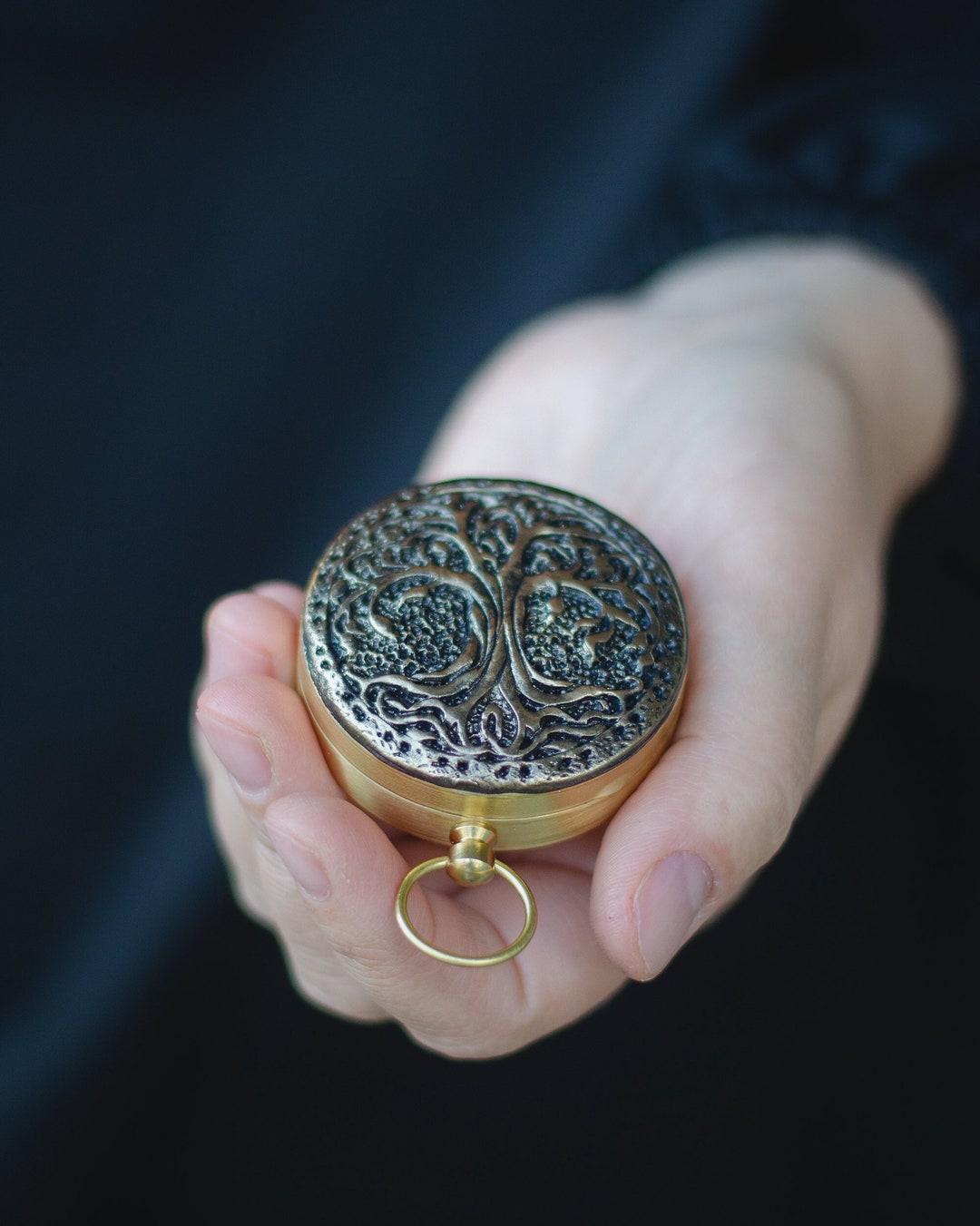 Celtic Engagement and Proposal Ring Box Medieval Wedding Gifts Norse ...