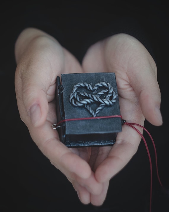 Ring Box Proposal With Heart Slim Thin Engagement Ring Box - Etsy