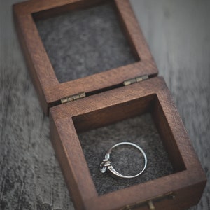 Viking Ring Box With Norse Vegvisir Viking Compass Nordic - Etsy