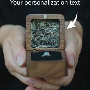 Viking Ring Box With Norse Vegvisir Viking Compass Nordic Jewelry Box ...