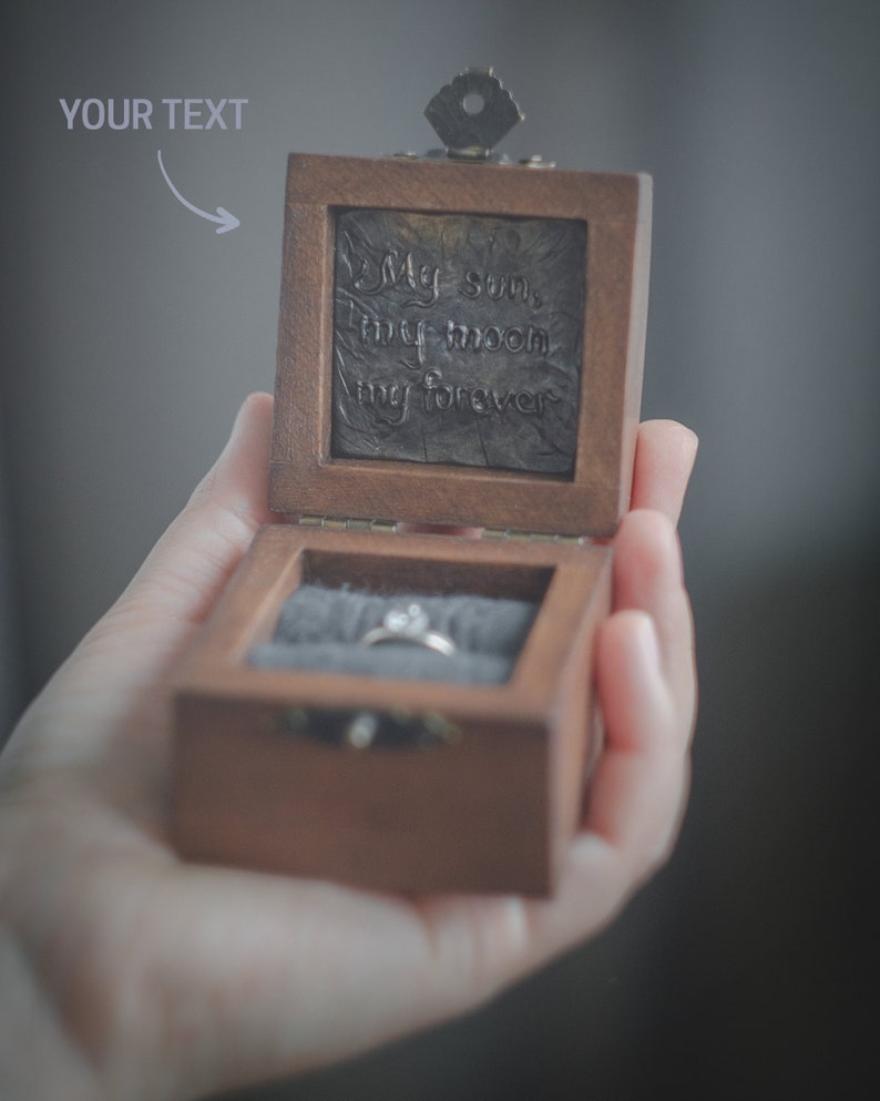 Celtic Ring Box Yggdrasil Tree of Life Norse Box Nordic Style - Etsy