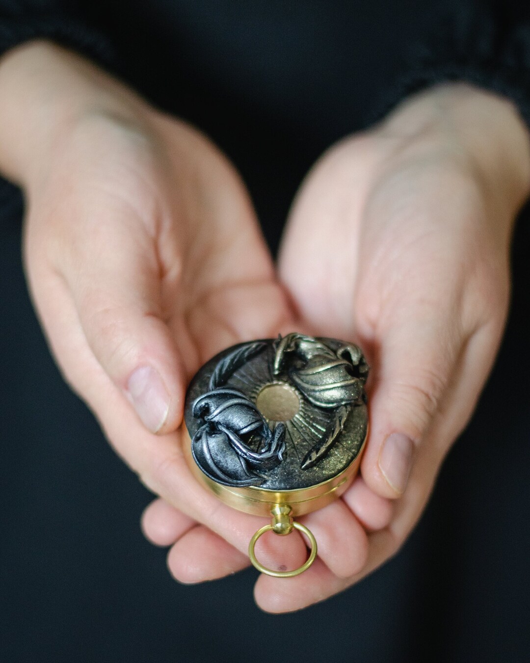 Medieval Dragon's Embrace Ring Box Elven Engagement Ring Box With ...