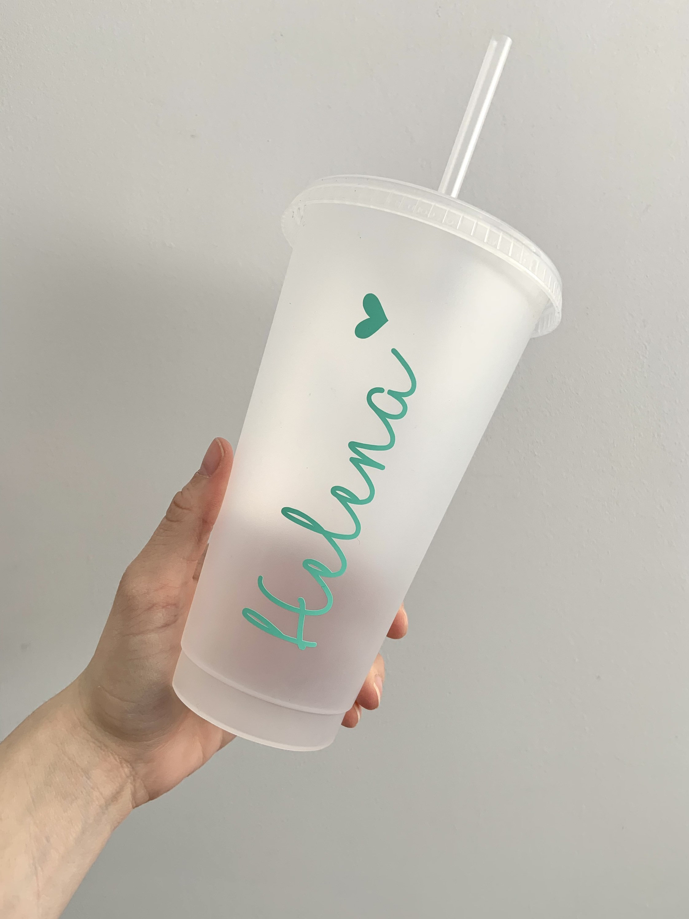 Personalised Cold Cup Starbucks Style - Etsy UK
