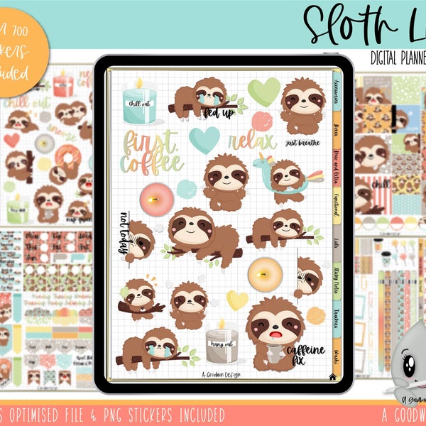 Sloth - Etsy