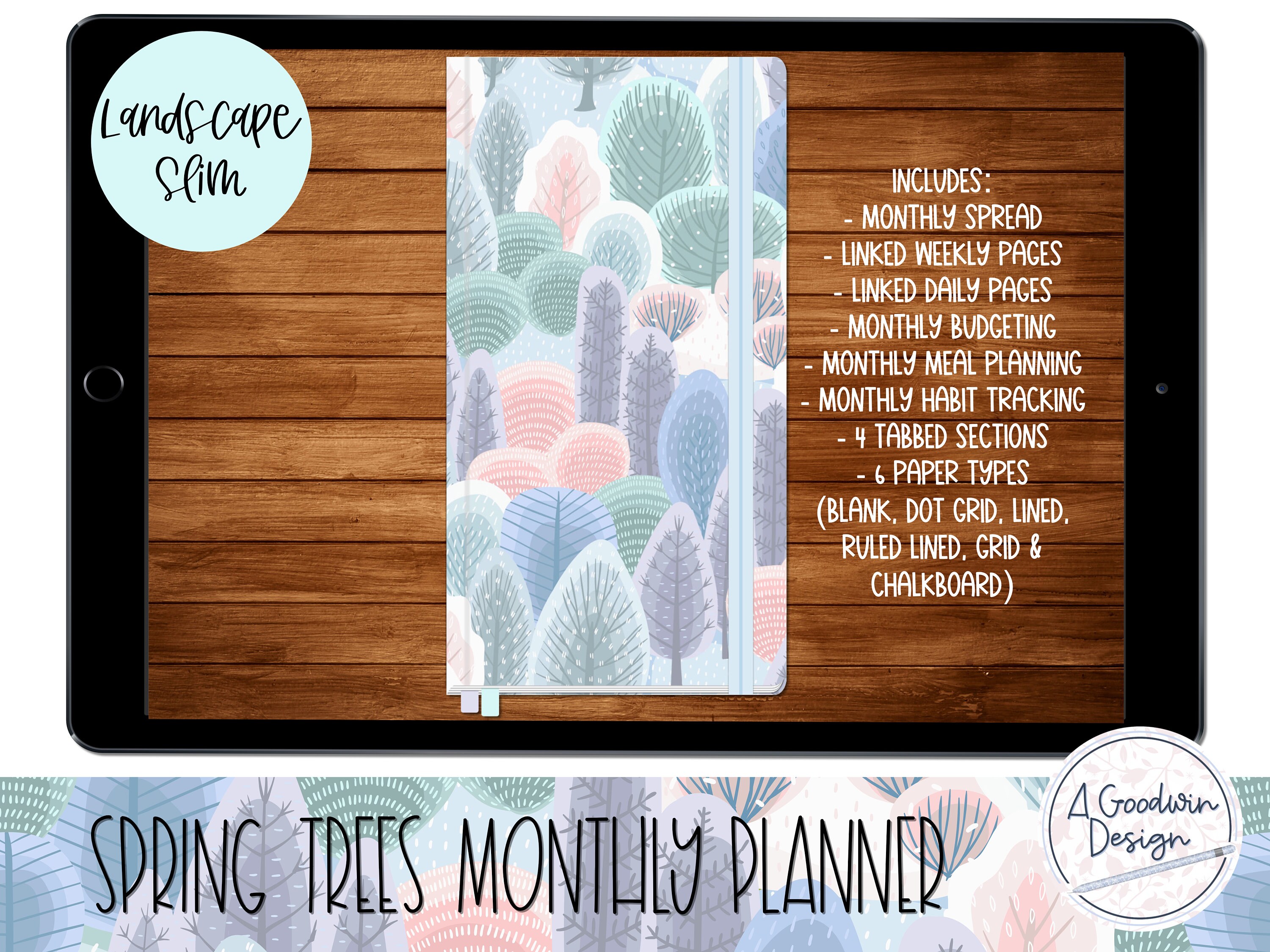 Calendars & Planners Paper IPad Planner Goodnotes Planner Notebook ... Calendars & Planners Paper IPad Planner Goodnotes Planner Notebook ...