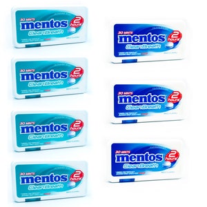 Mentos Clean Breath SUGAR FREE Mints | Pepper Mint, Intensive Mint ...