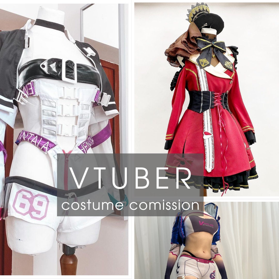 Virtual Youtuber Vtuber Cosplay Costume Commission - Custom Made - Etsy