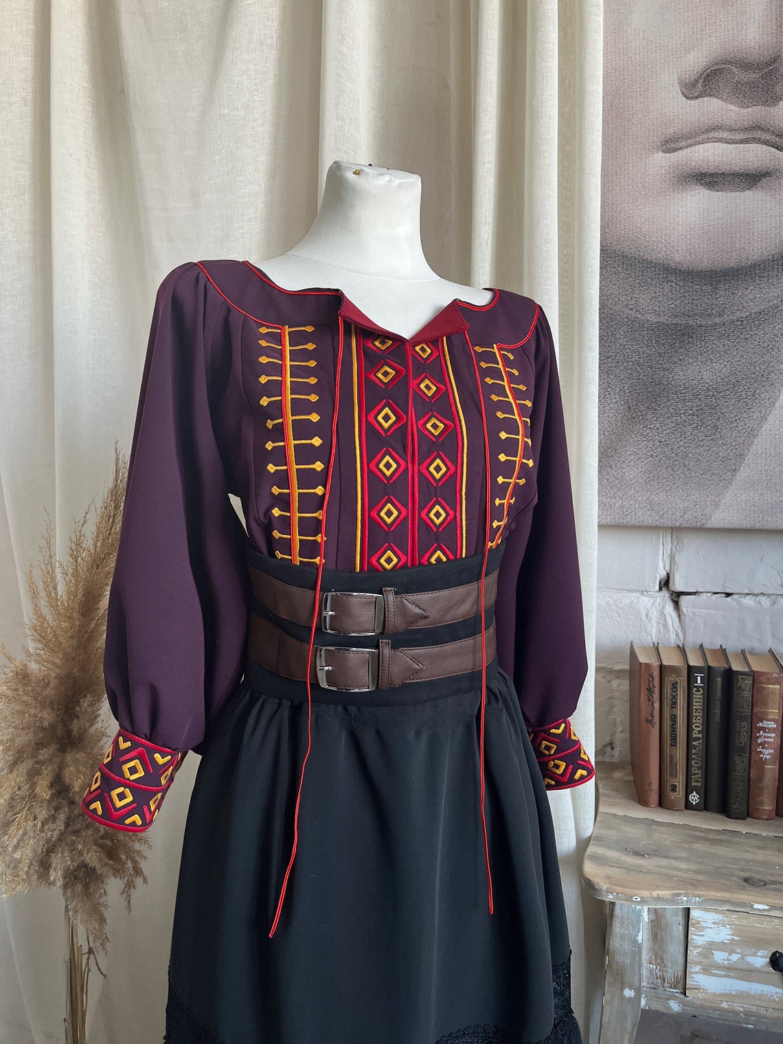 Dnd Warlock Cosplay Costume Handmade Cosplay Custom Sized - Etsy