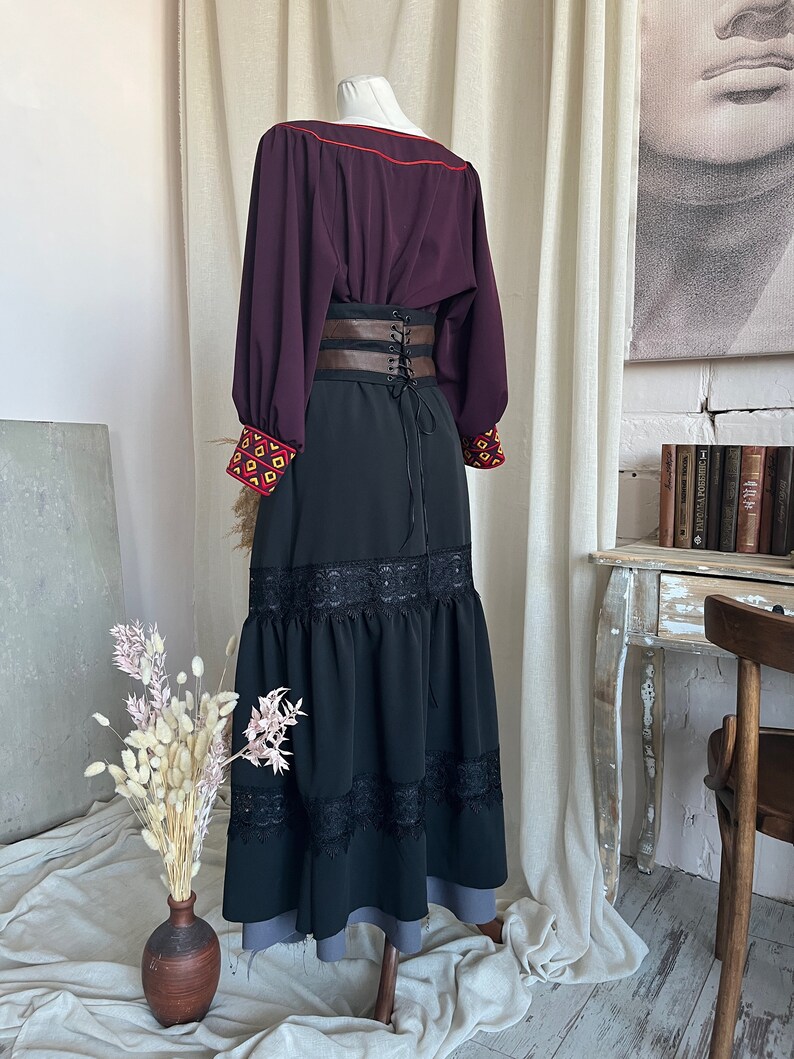 Dnd Warlock Cosplay Costume, Handmade Cosplay, Custom Sized Cosplay ...