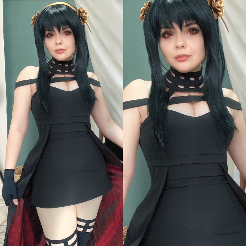 Spy x Family Yor Forger Cosplay Kostüm Plus Size | Etsy Österreich