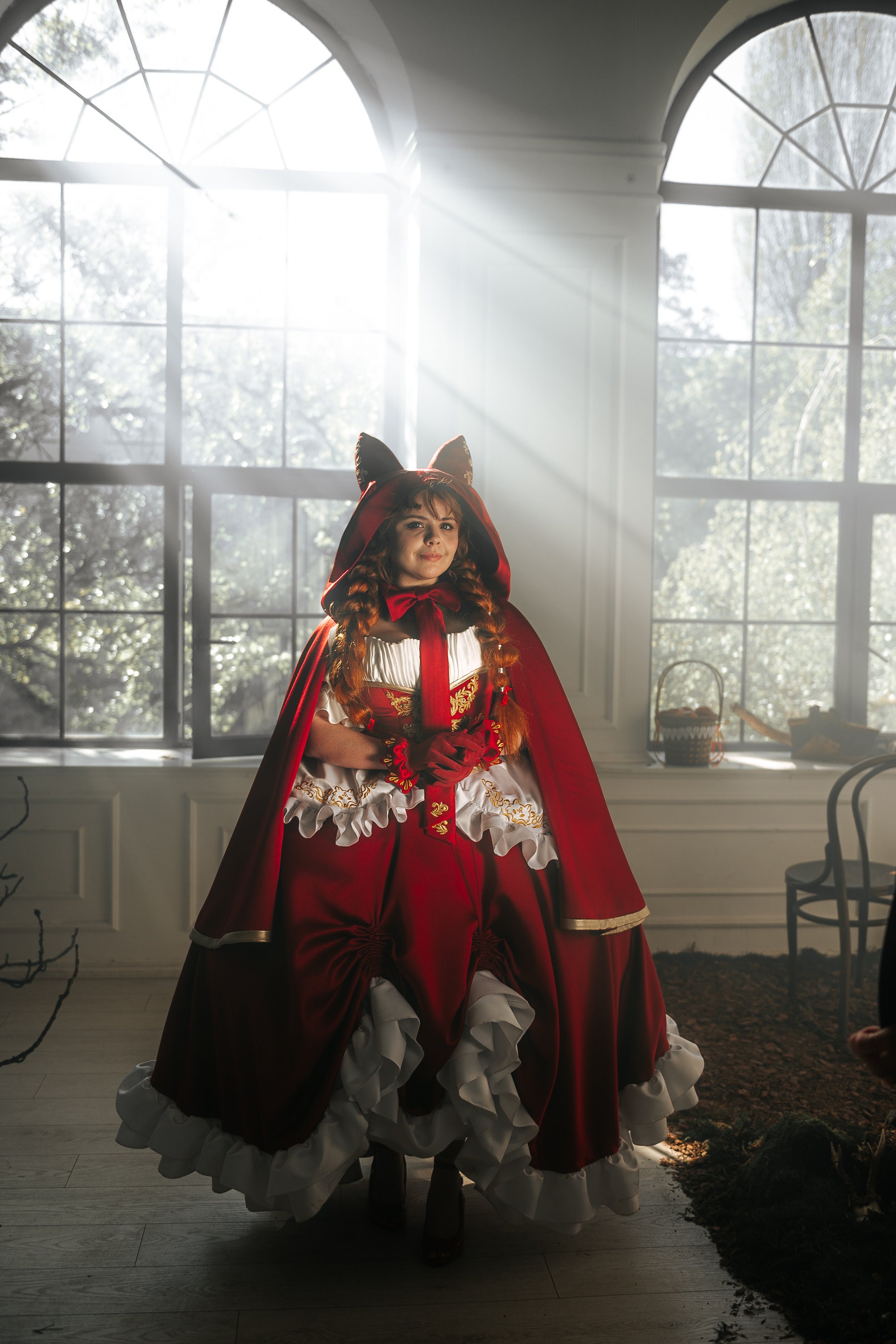 Red Riding Hood, Fantasy Costume, Renfaire Costume, Fantasy Dress ...