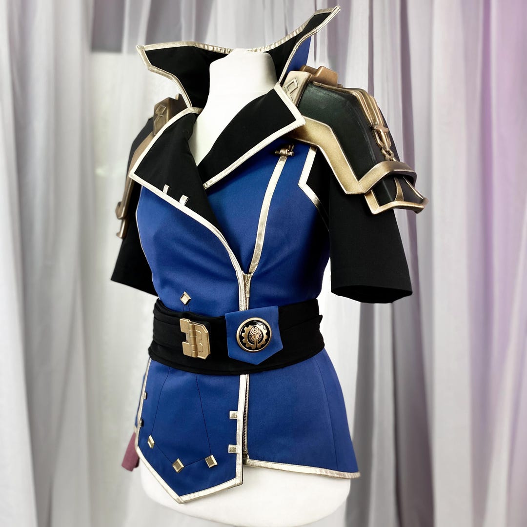 Enforcer Vi, Anime Cosplay Costume, Officer Costume - Custom Made - Etsy