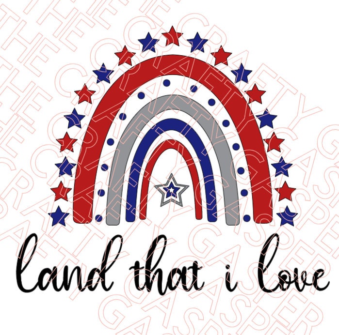 Land That I Love Svg - Etsy
