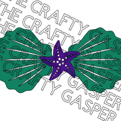 Mermaid Shell Bra SVG Files for Cricut Cute Baby Girl Mermaid - Etsy