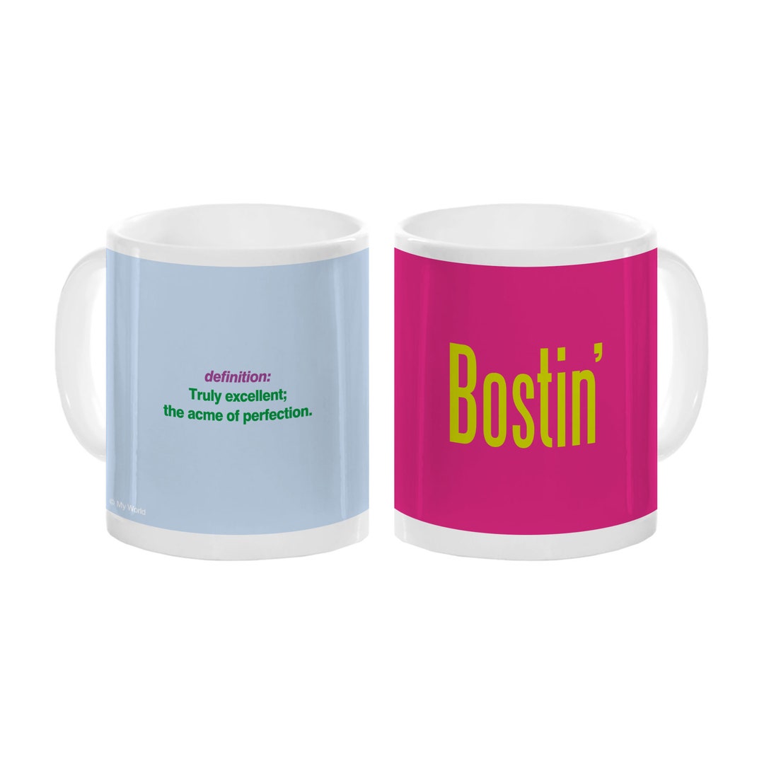 Bostin Ceramic Mug With Definition Brummie Phrase Gift - Etsy