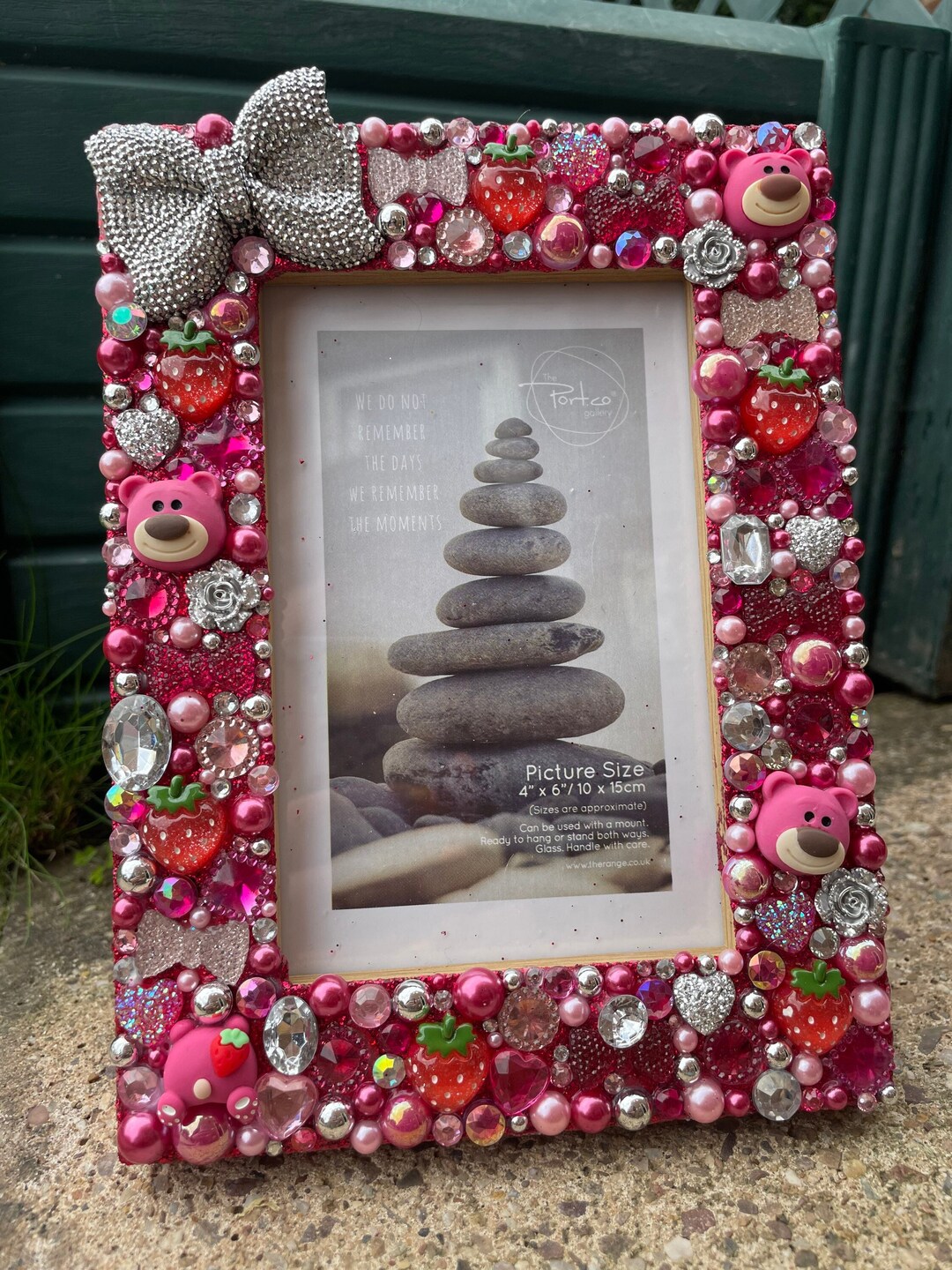 Lotso Bear Rhinestone Embellished Photo Frame - Etsy