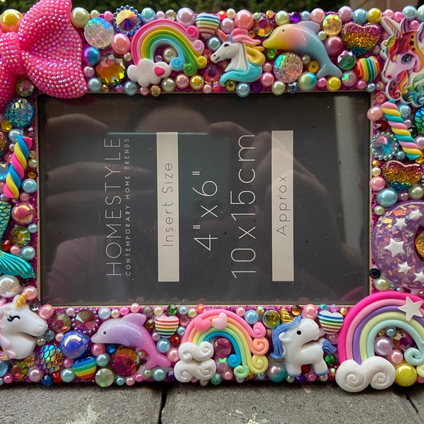 Pink Rhinestone Frame - Etsy