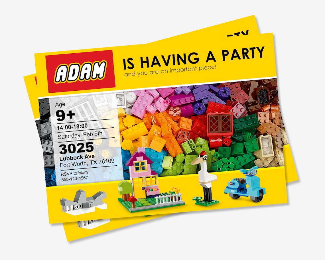 How To Plan The Ultimate Lego Birthday Party - The Inspired Holiday