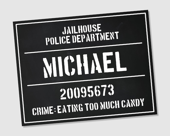 Mugshot Letter Board