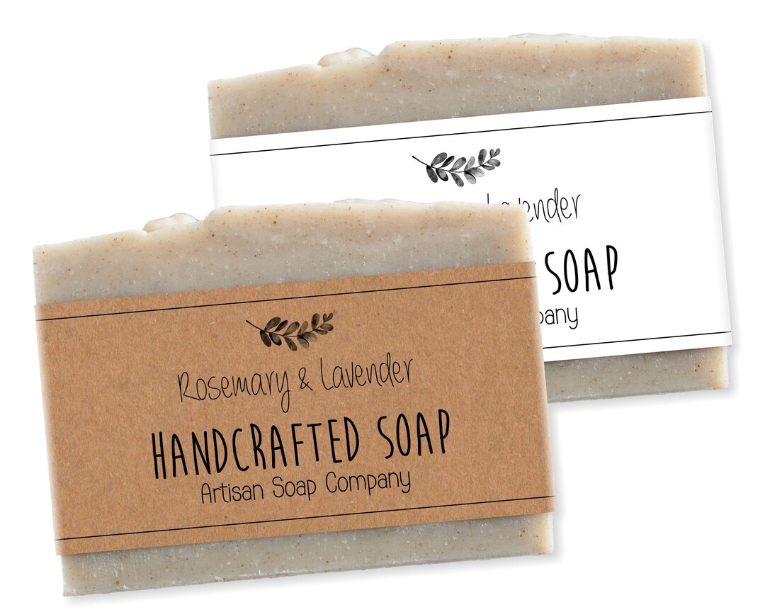 Customizable Soap Bar Label - Etsy