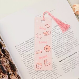 Adorable Bookmark With Tassel and Bakery Motifs Sweet Treats - Etsy