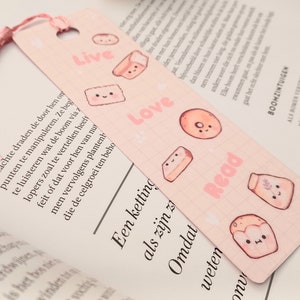 Adorable Bookmark With Tassel and Bakery Motifs Sweet Treats - Etsy