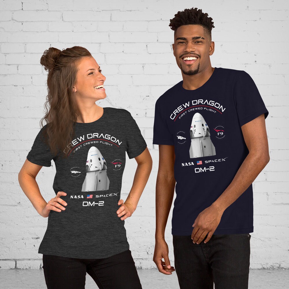 Crew Dragon Demo-2 unisex T-shirt - Etsy