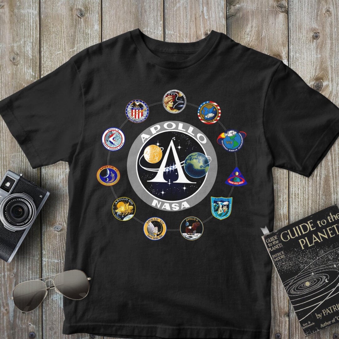 Apollo Program, All Missions Patch Badge (unisex T-shirt) - Etsy