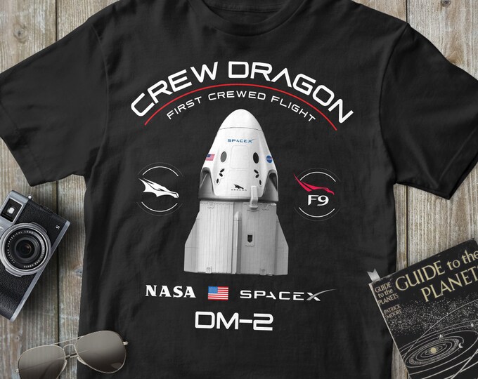 Crew Dragon Demo-2 (unisex T-shirt) - Etsy