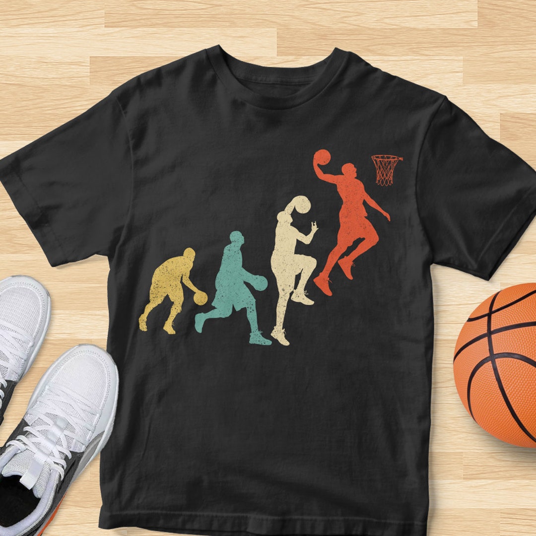 Basketball Dunk Retro Vintage Sunset 60s 70s 80s Vibe Colorful | Unisex ...