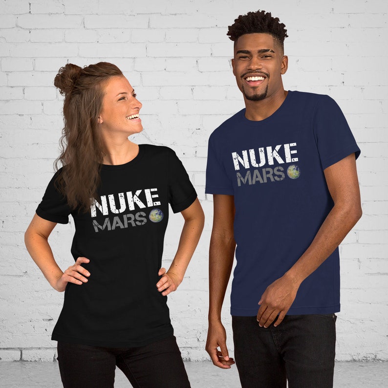 Nuke Mars unisex T-shirt - Etsy