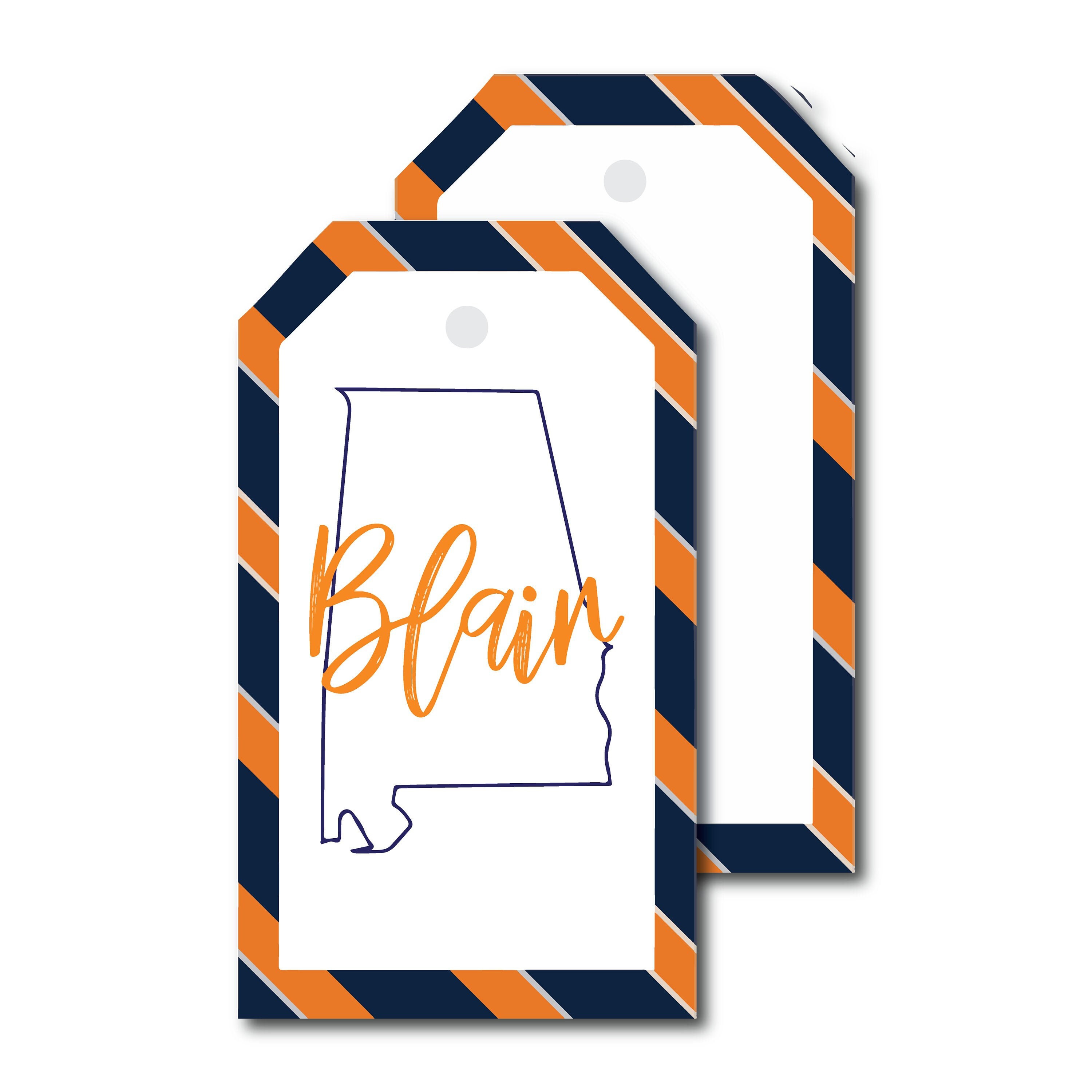 Auburn University Gift Tag Personalized - Etsy