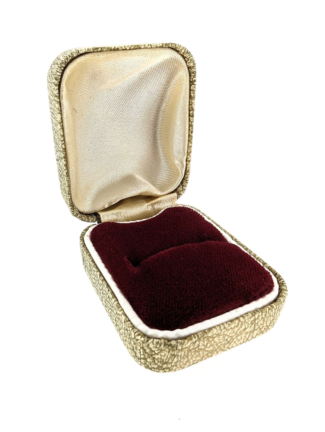 Vintage ,hinged Presentation Ring Gift Box - Etsy