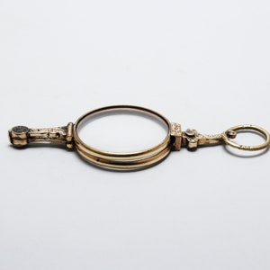 Vintage Gold Plated Magnifying Reading Glasses - Etsy