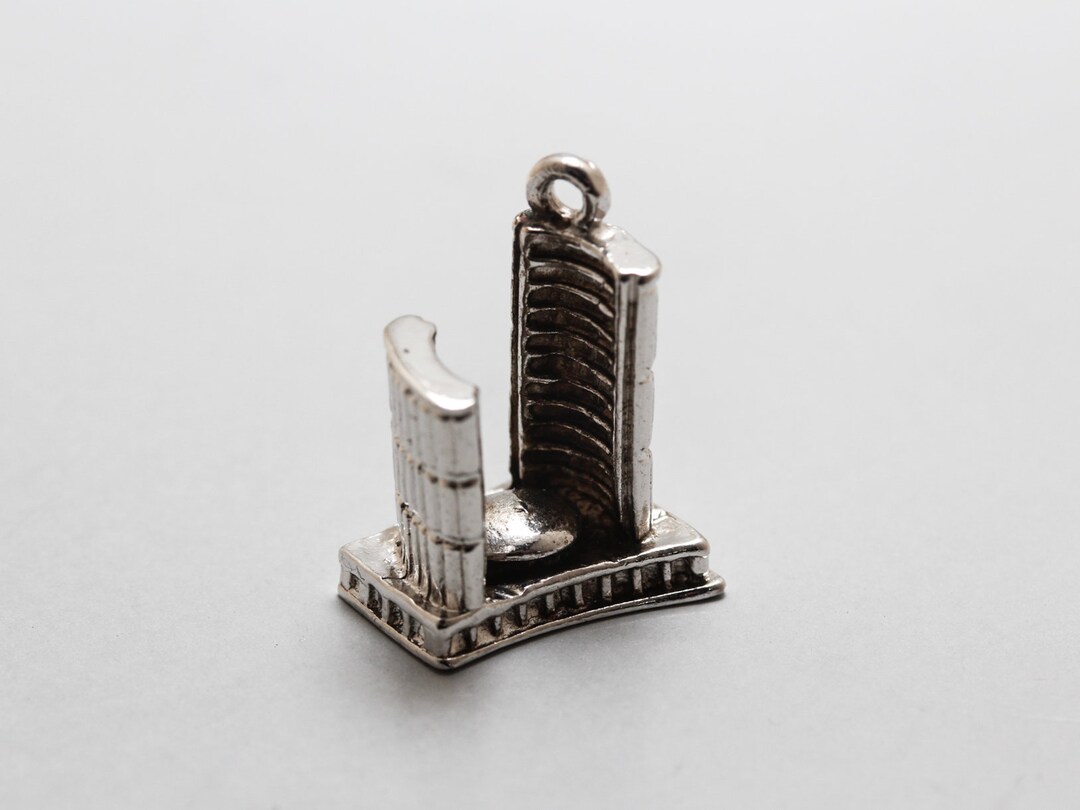 City Hall Toronto Silver Charm - Etsy UK