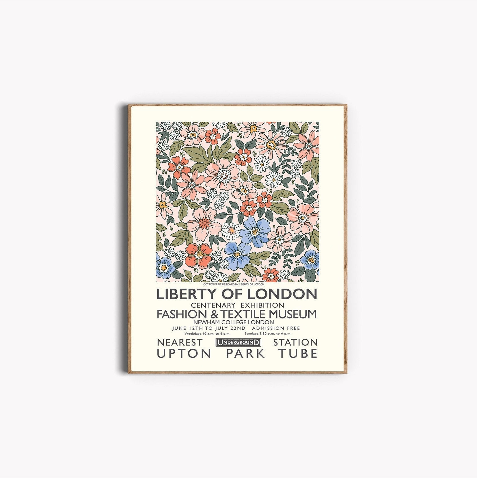 Liberty Print Liberty of London Print Gallery Poster Artist - Etsy