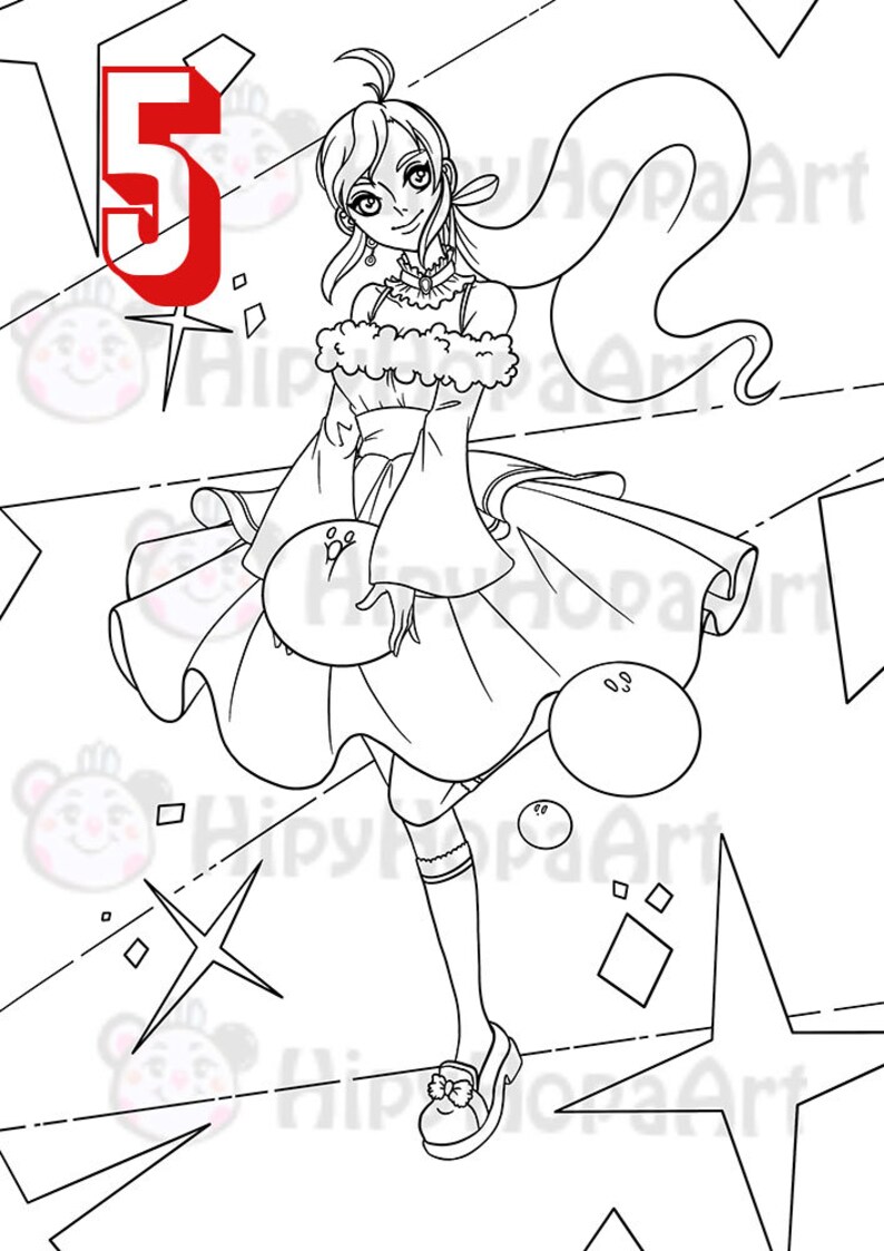 Printable A4 Coloring Page Printable Premium Cute Digital - Etsy