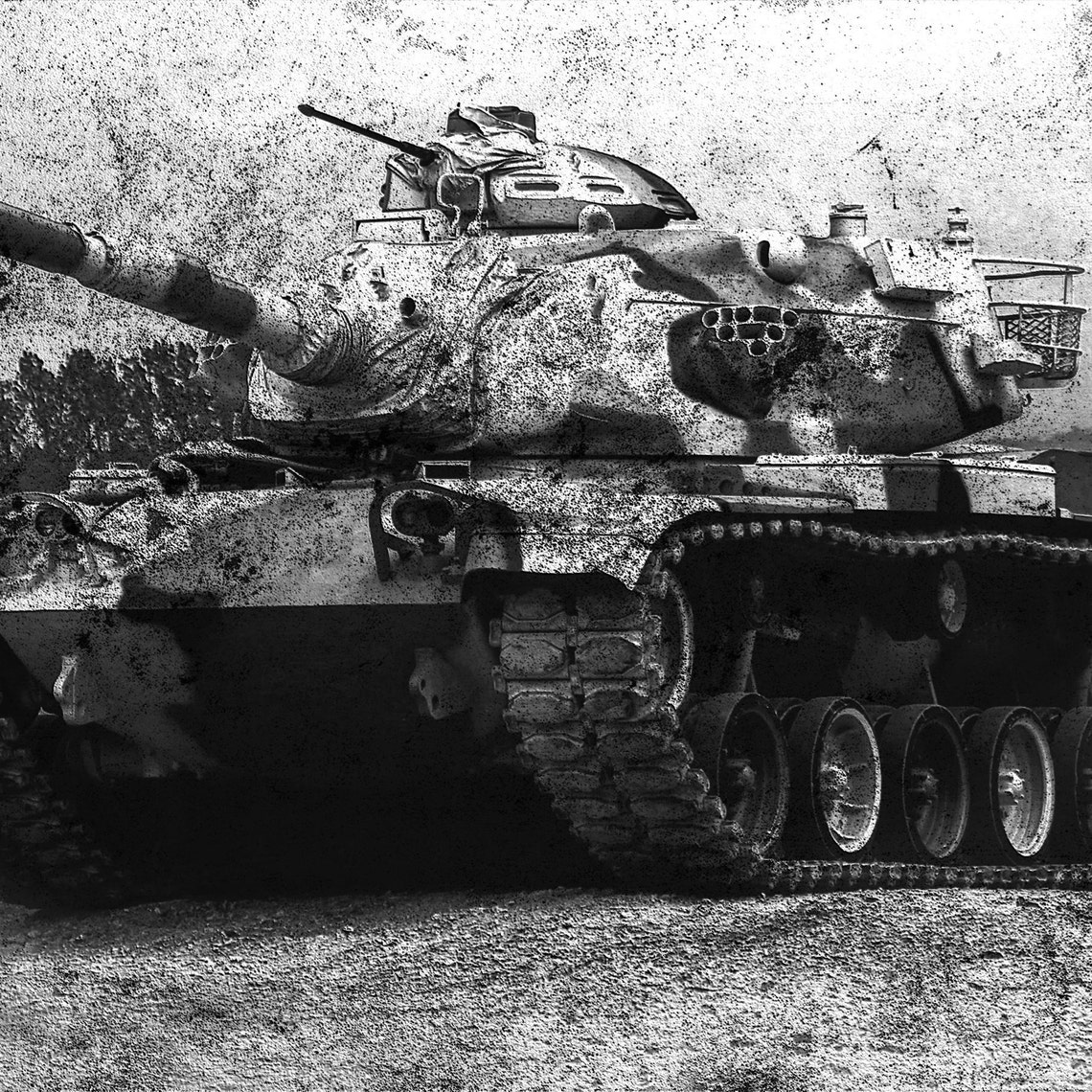 M60 Patton Canvas Print M60 Poster Patton Tank Wall Decor | Etsy