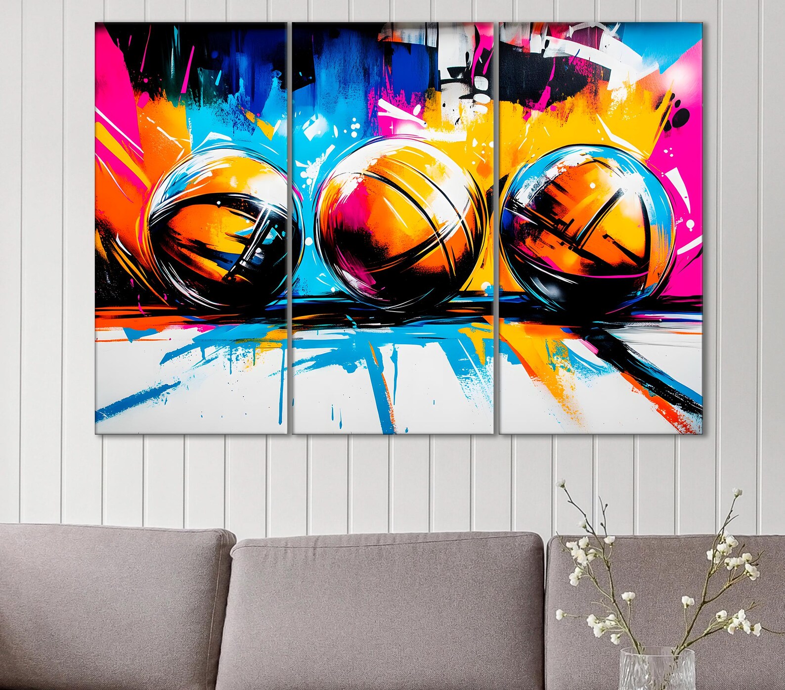Petanque Canvas Print: French Bowling Game Modern Art - Etsy