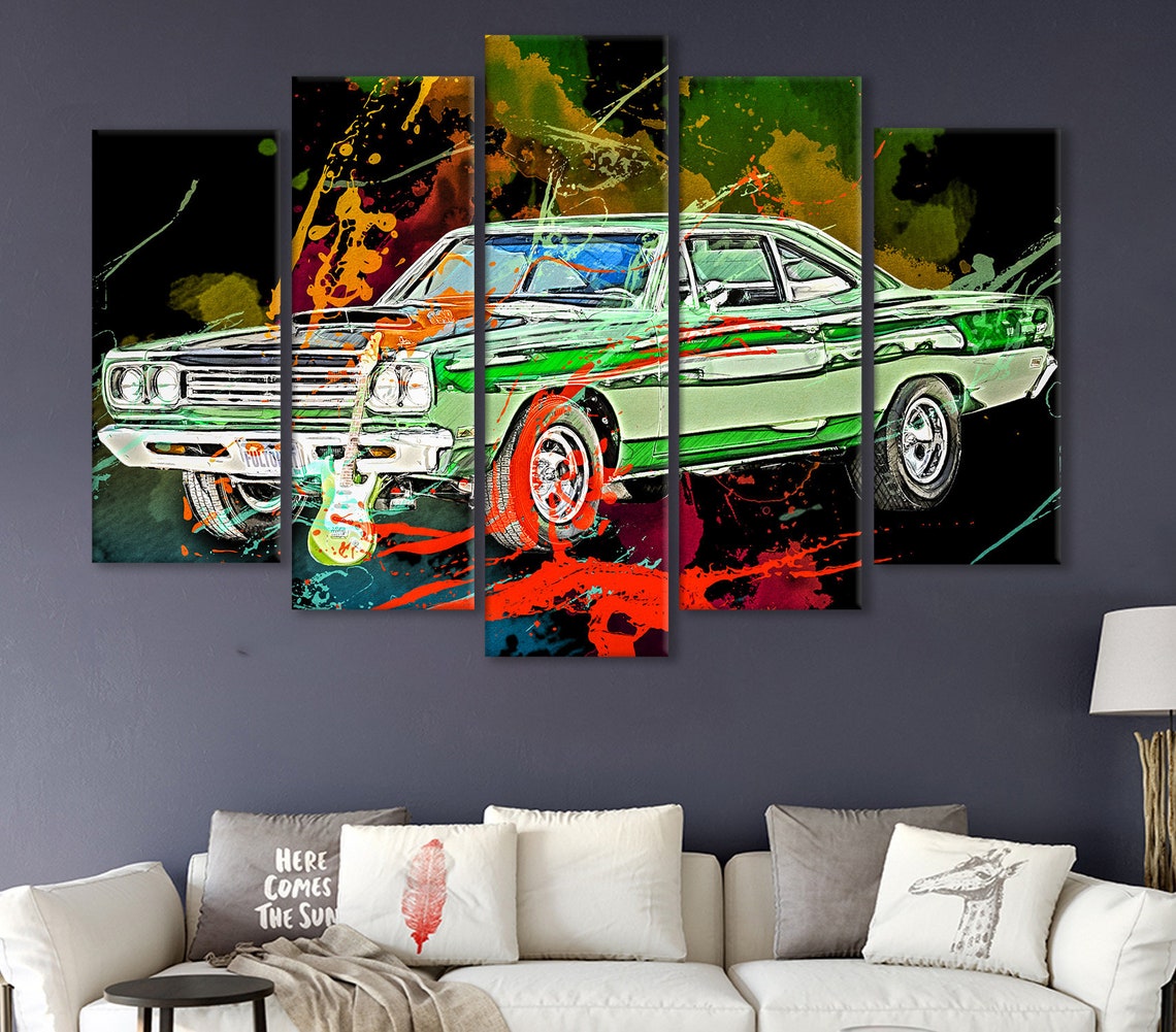 Plymouth Road Runner 440 Canvas Plymouth Road Runner Print - Etsy