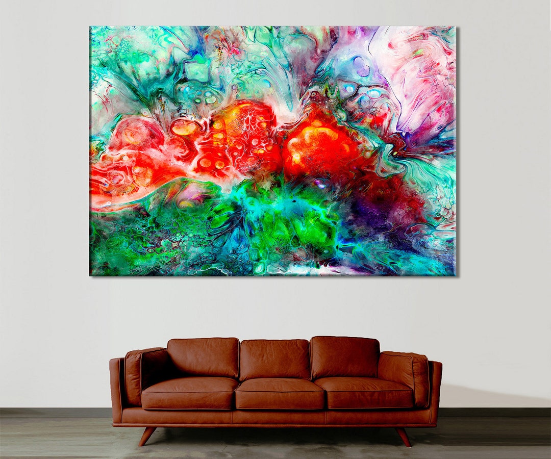 Abstract Canvas, Abstract Wall Decor, Abstract Print, Abstract ...