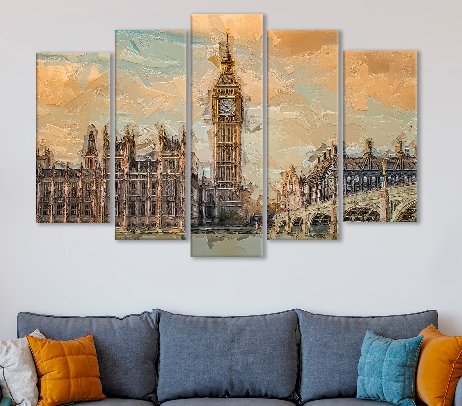 Big Ben Tower Print Big Ben Wall Art London Artwork Unated - Etsy