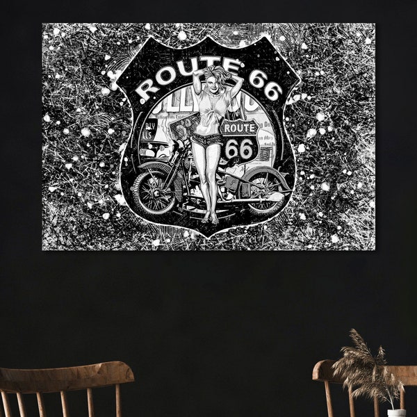 Route 66 Wall Art - Etsy
