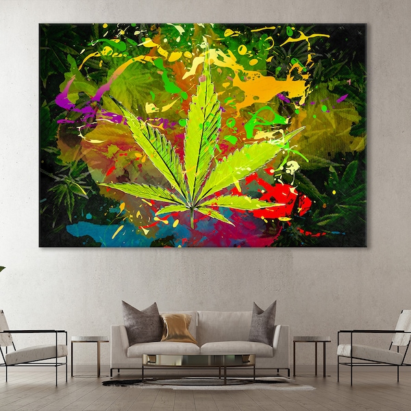 Cannabis Poster - Etsy