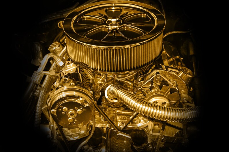 Motor Print Engine Canvas Motor Wall Art Auto Mechanic - Etsy