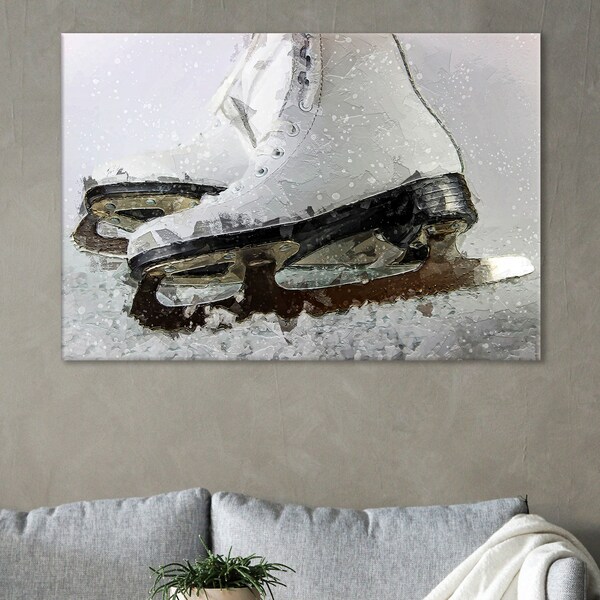 Ice Skating Art - Etsy
