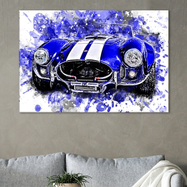 Ac Shelby Cobra Poster - Etsy
