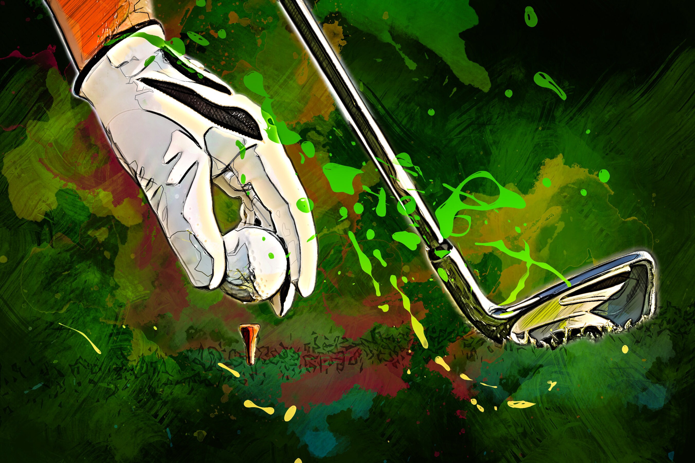 Golf Canvas Golf Wall Art Golf Print Golf Room Decor Golf - Etsy