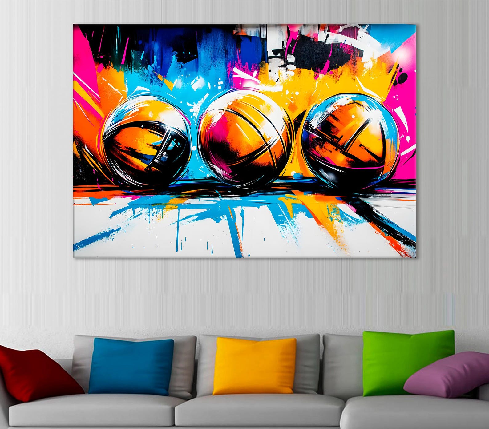 Petanque Canvas Print: French Bowling Game Modern Art - Etsy